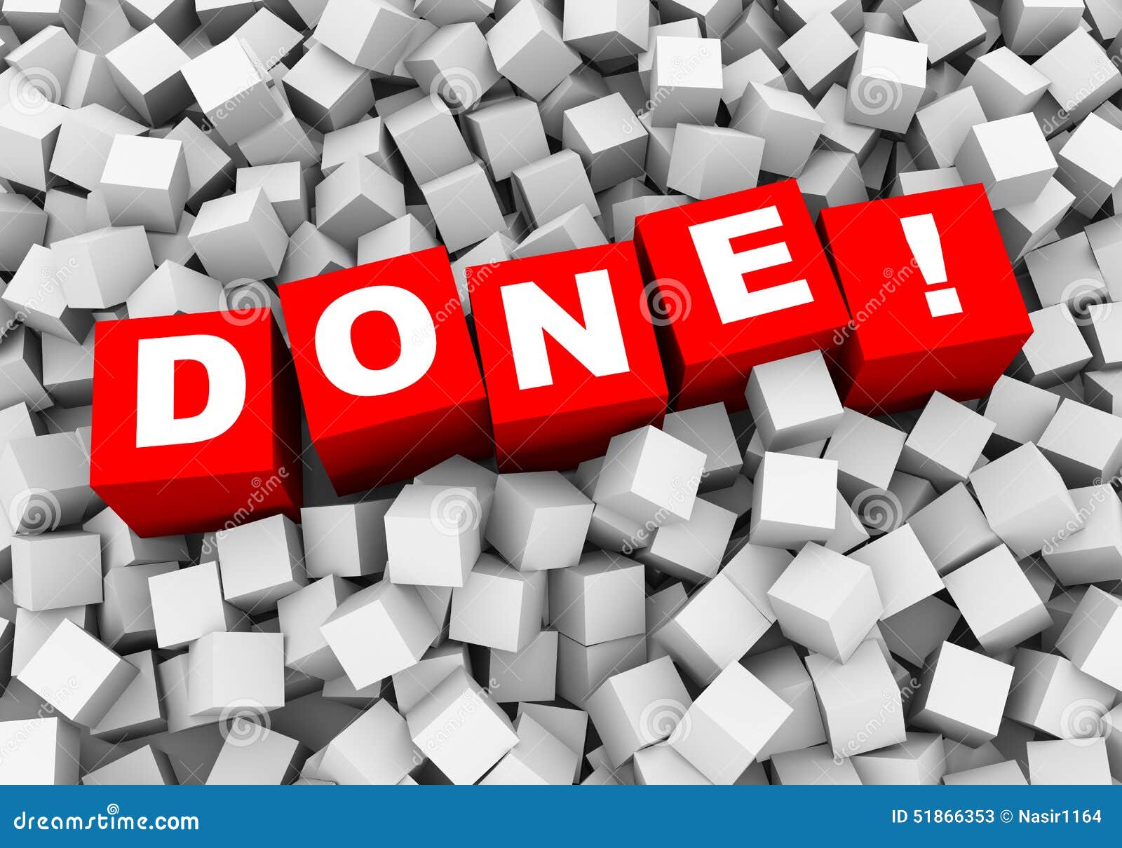 3d Abstract Cubes Boxes Background - Done Stock Illustration ...