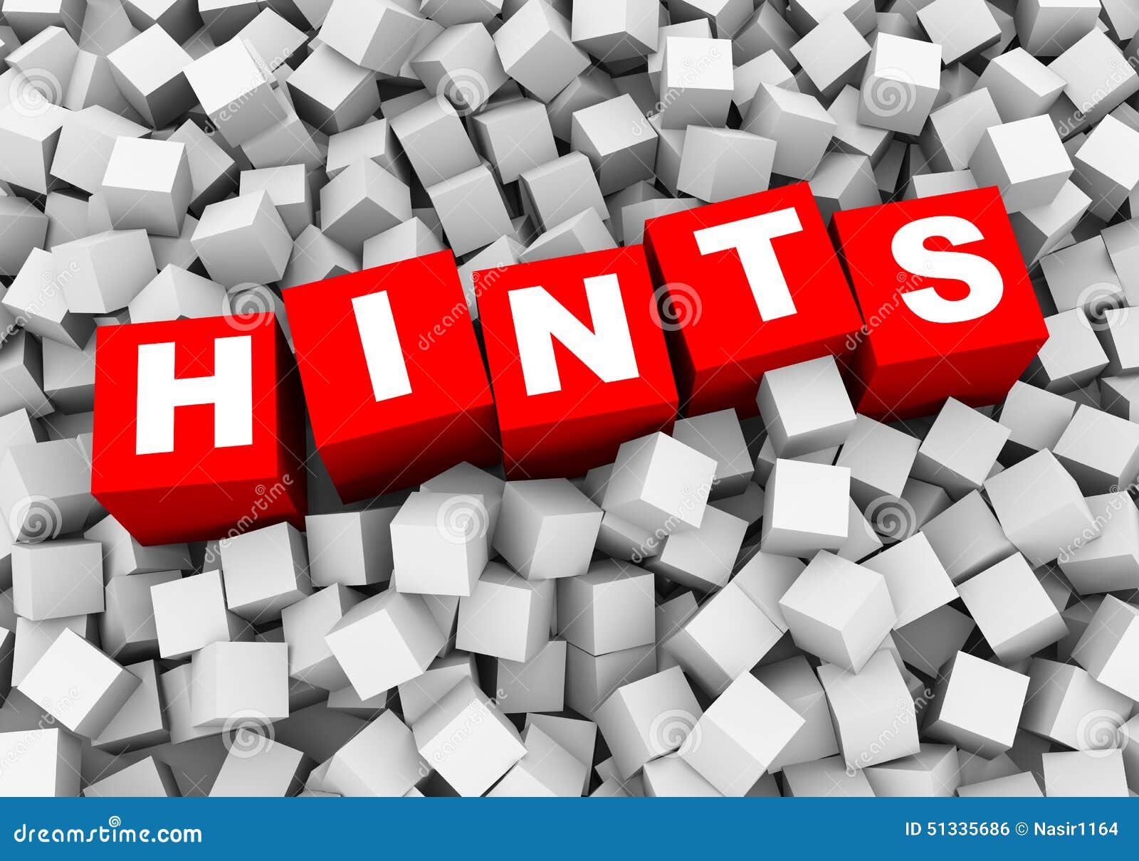 3d Abstract Cubes Boxes Background - Hints Stock Illustration ...