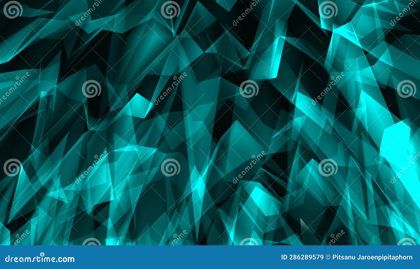 3D Abstract Digital Technology Blue Network on Blue Background Stock ...