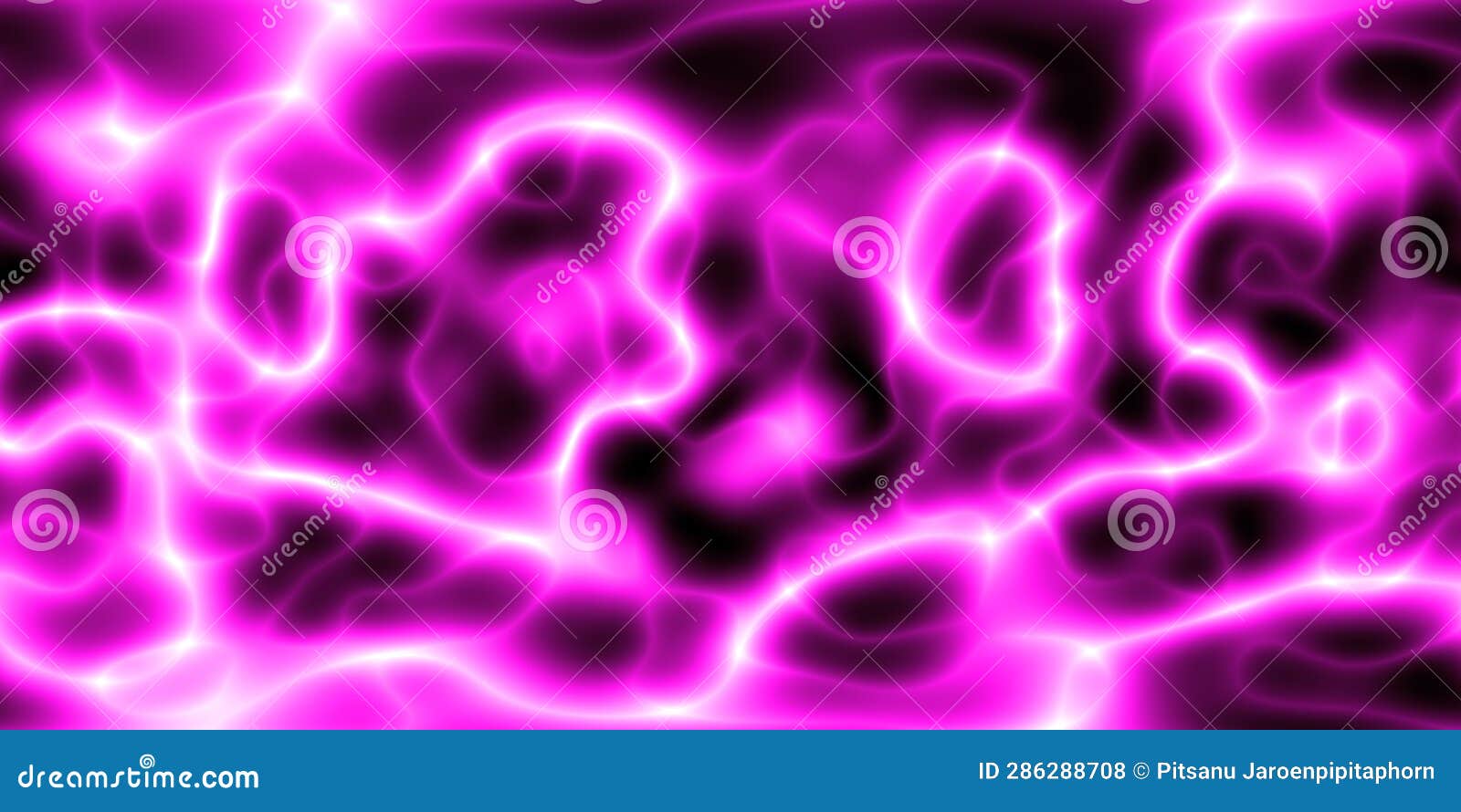3D Abstract Digital Technology Neon Pink Light on Black Background ...