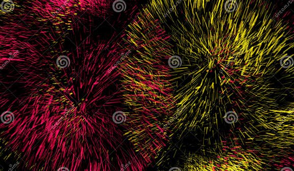 3D Abstract Digital Technology Particles Fragmentation and Mixing of ...