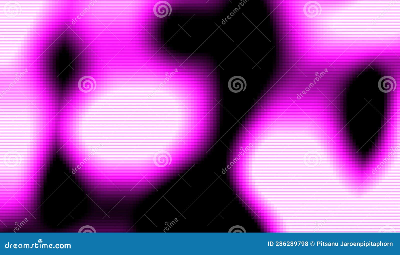 3D Abstract Digital Technology Pink Light Particles Network on Black ...