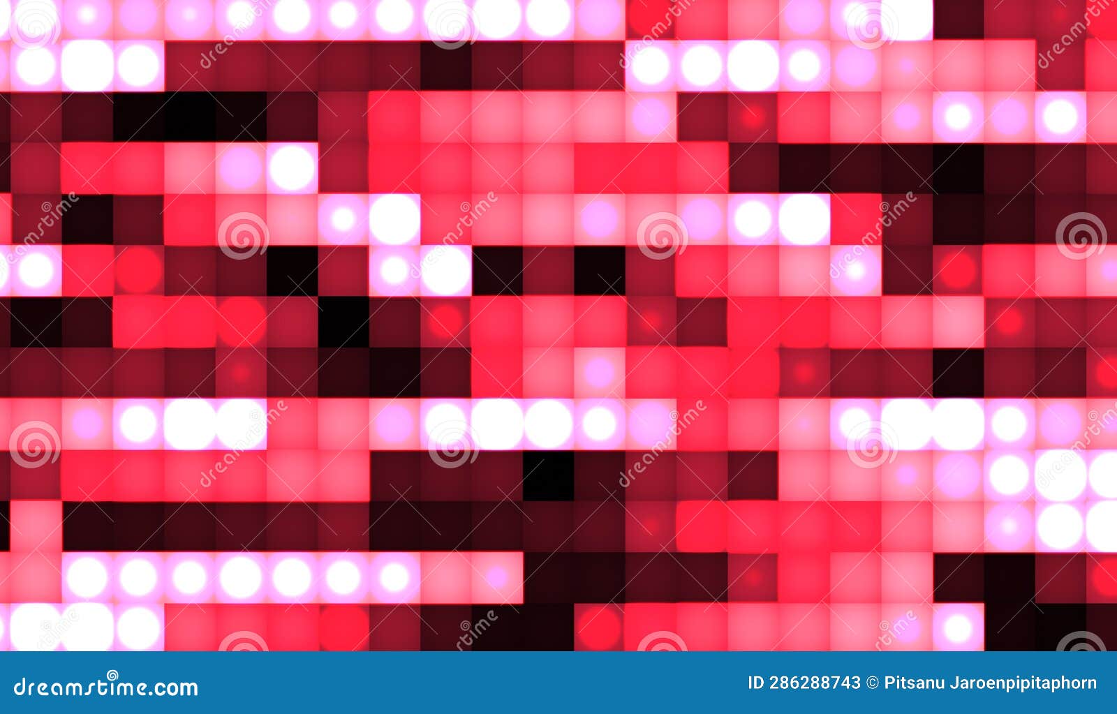 3D Abstract Digital Technology Red Light on Black Background Stock ...