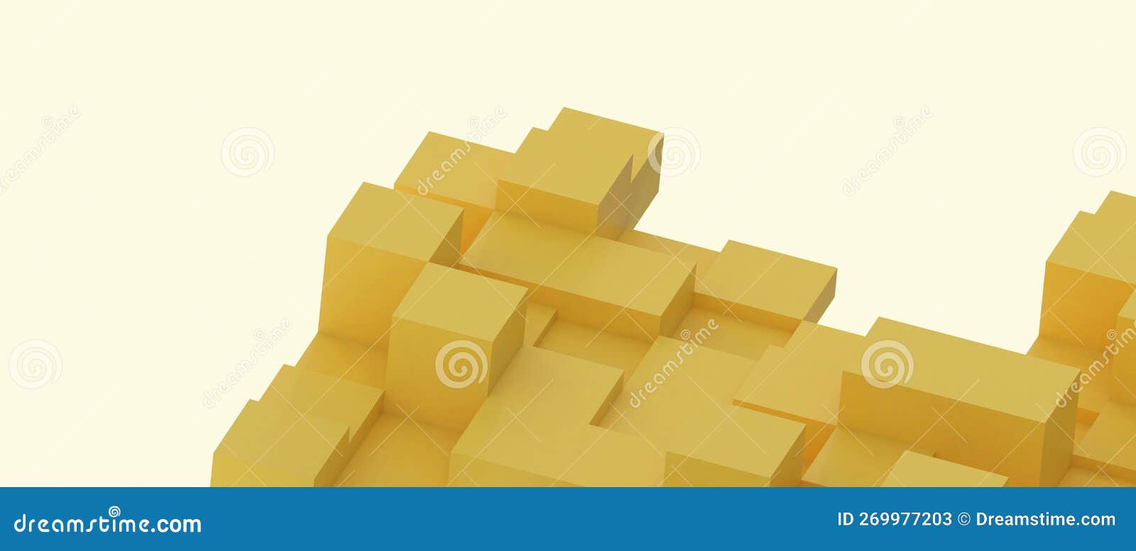 3D Abstract Geometric Shapes Background. Business for Target ...