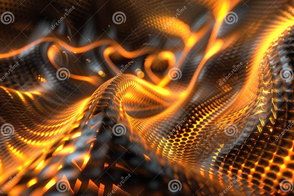 3d Abstract Glow Background Design Stock Illustration - Illustration of ...