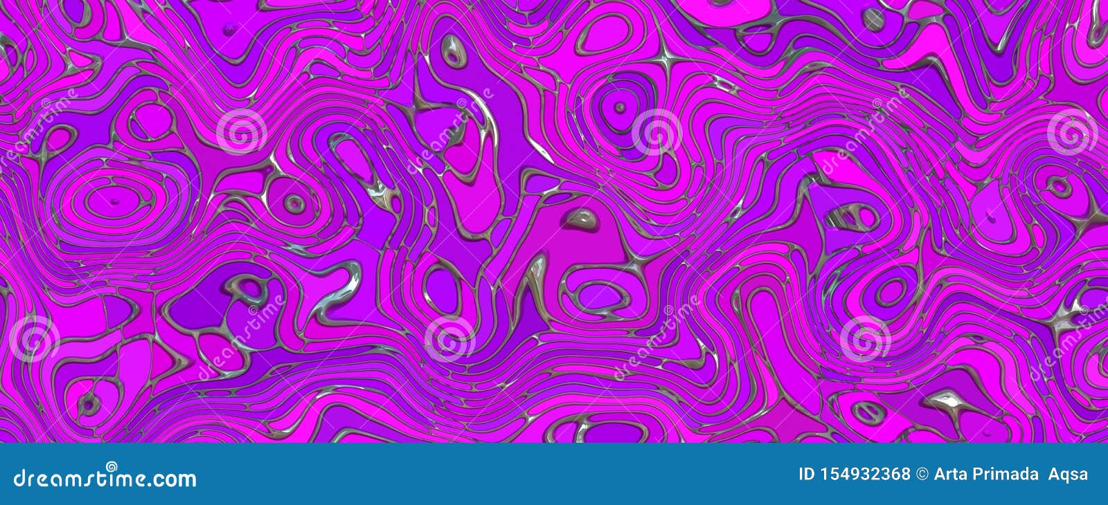 3D Abstract Liquid Purple Texture Background Stock Illustration ...