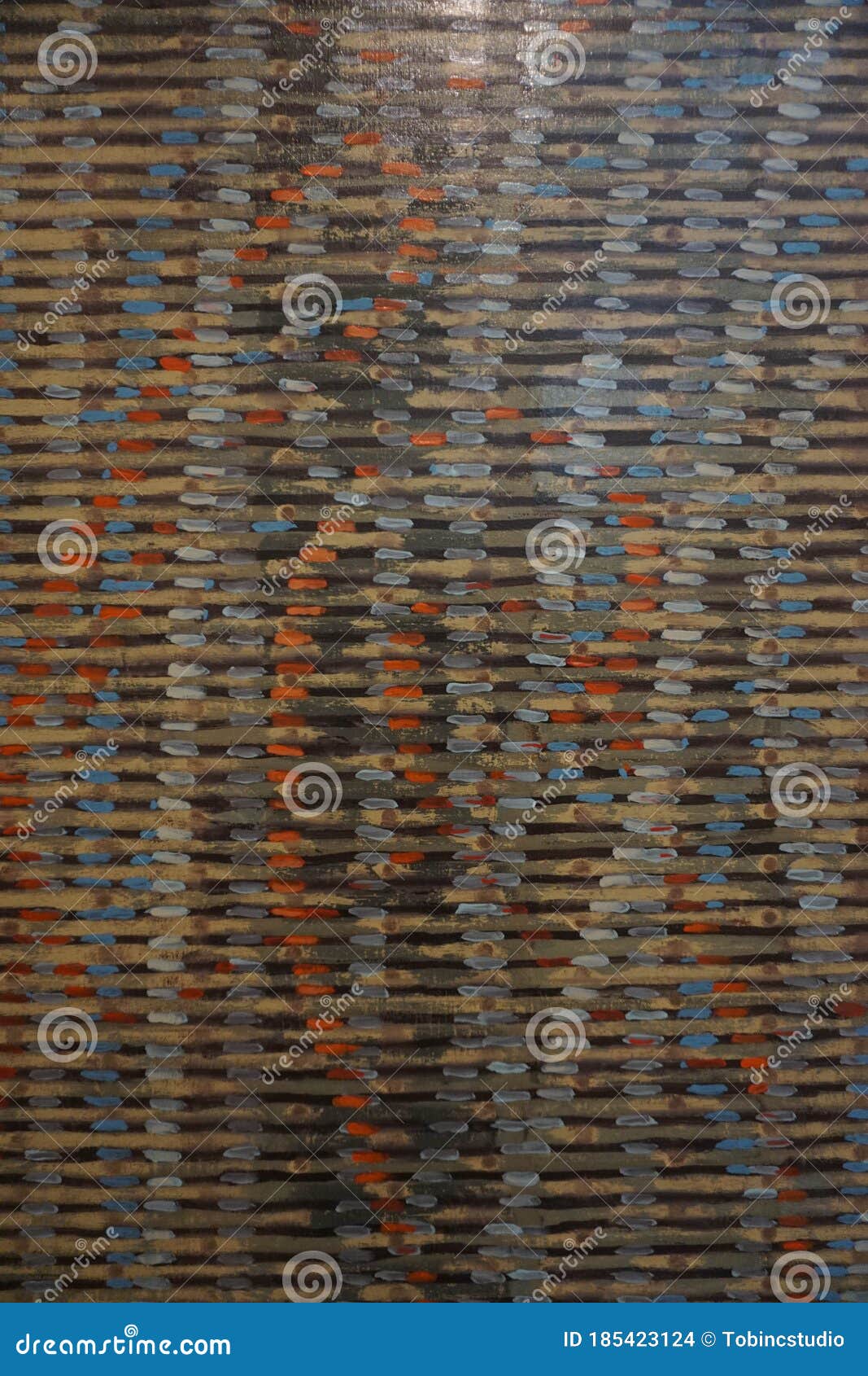 Color Optical Illusion By Assimilation And Contrast Vector Illustration ...