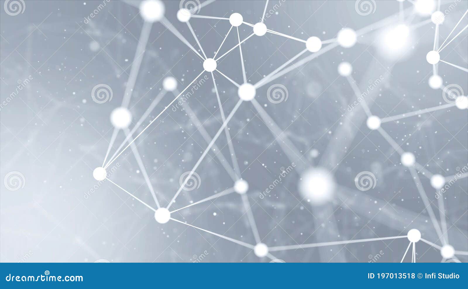 3d Abstract Plexus Shapes Connection and Web Concept Loop Background. Stock Footage - Video of ...