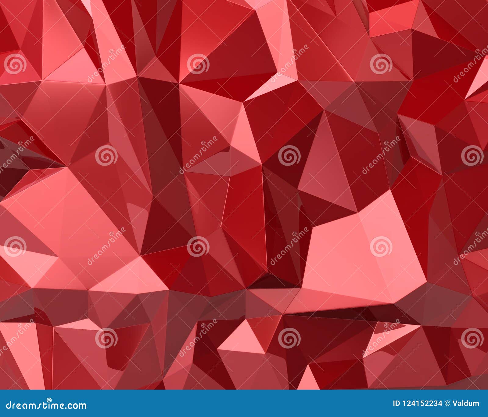3d Abstract Red Triangle Texture Stock Illustration - Illustration of ...