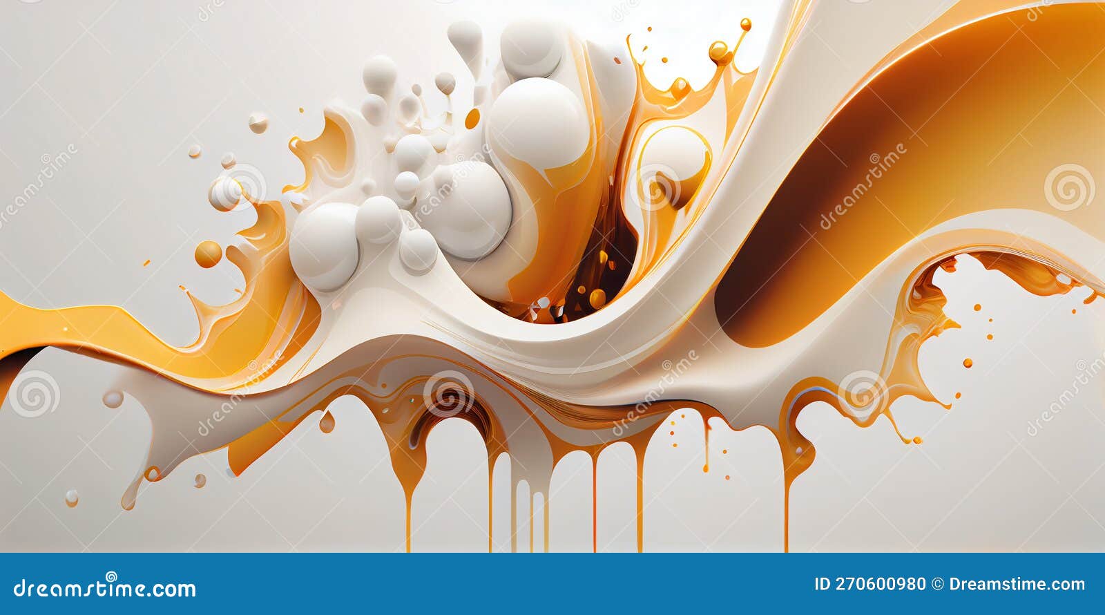 3D Abstract Splash, Background Design Stock Illustration - Illustration ...