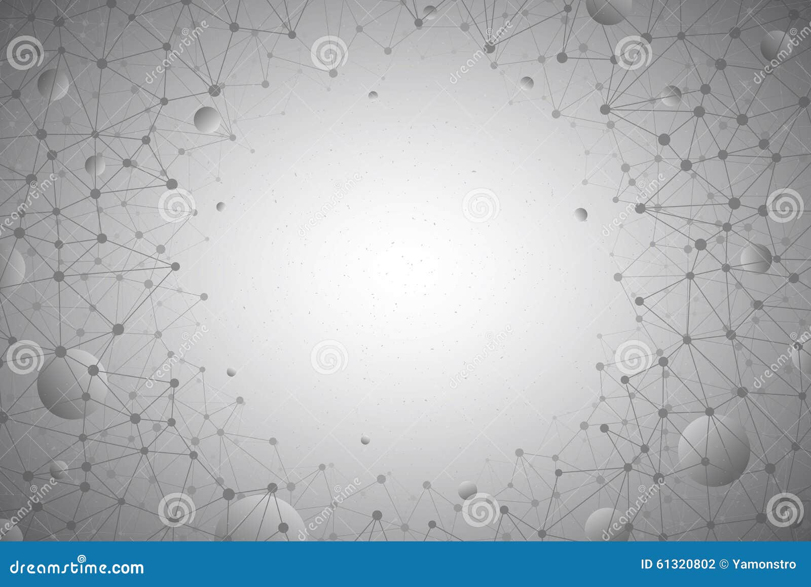 3d Abstract Vector Technology Gray Background Stock Vector ...