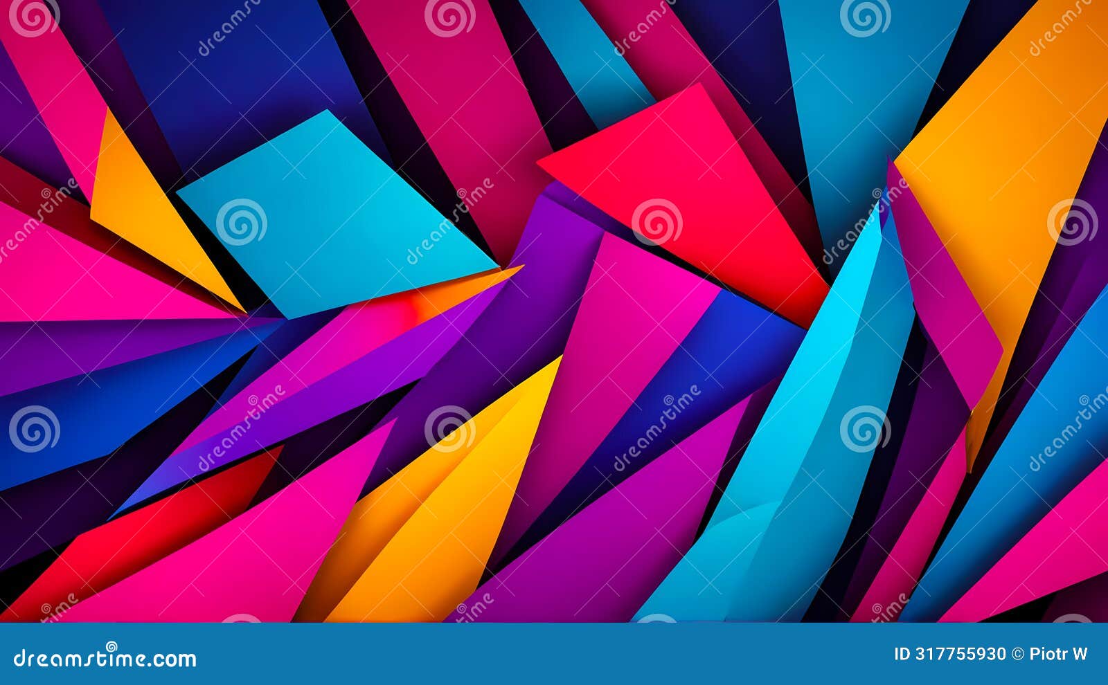 3d Abstract Vivid Colorful 8k Background Shapes Wallpaper Desktop Pc ...