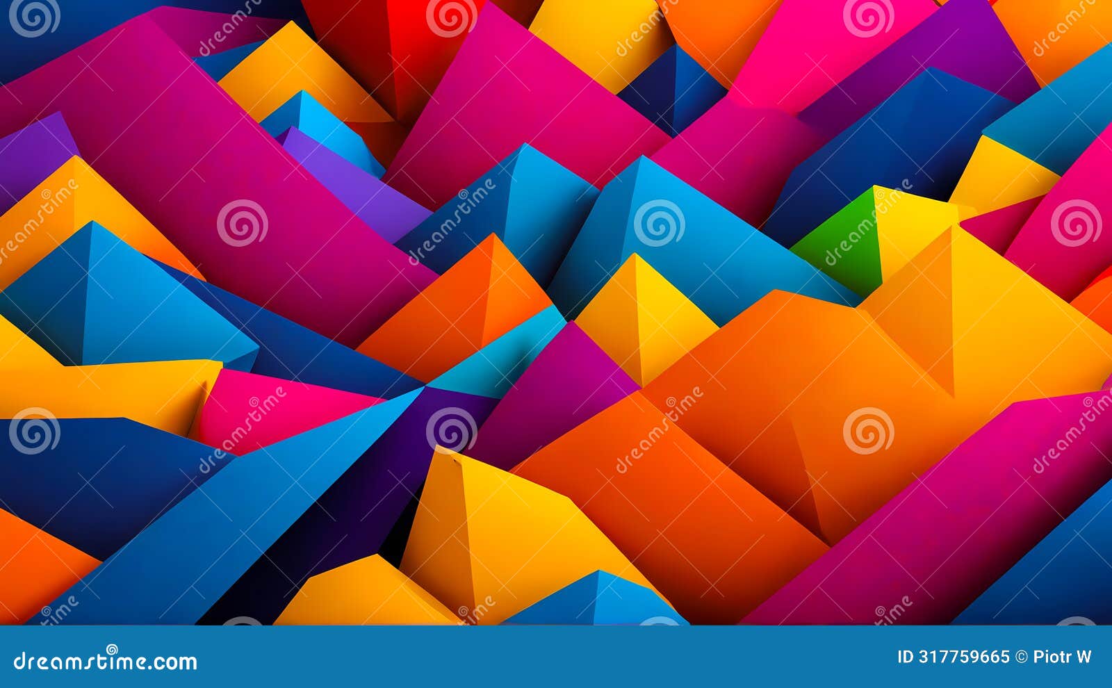 3d Abstract Vivid Colorful 8k Background Shapes Wallpaper Desktop Pc ...