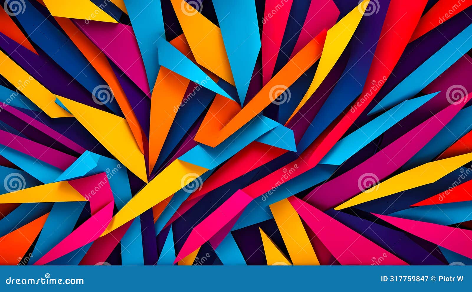 3d Abstract Vivid Colorful 8k Background Shapes Wallpaper Desktop Pc ...