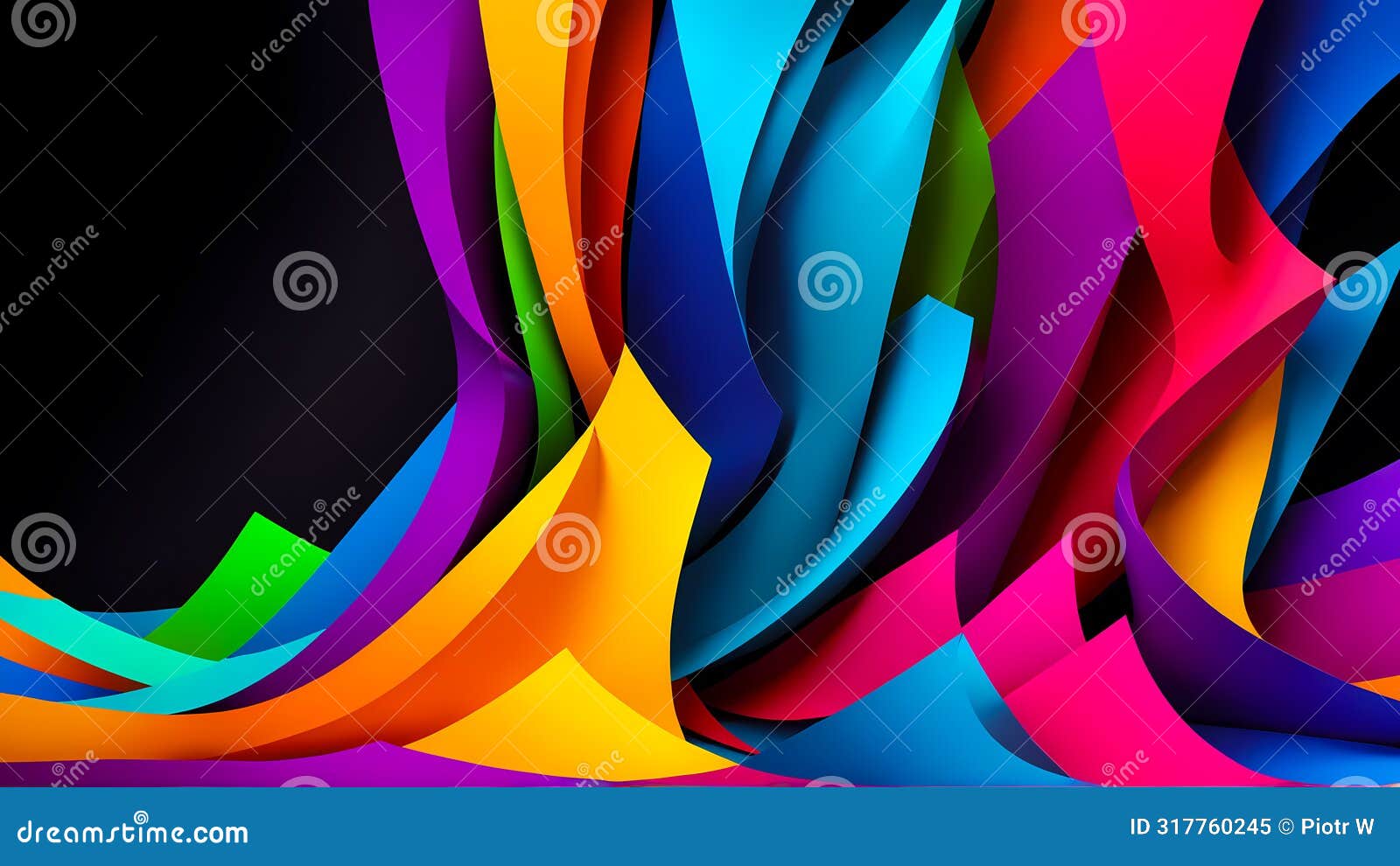 3d Abstract Vivid Colorful 8k Background Shapes Wallpaper Desktop Pc ...