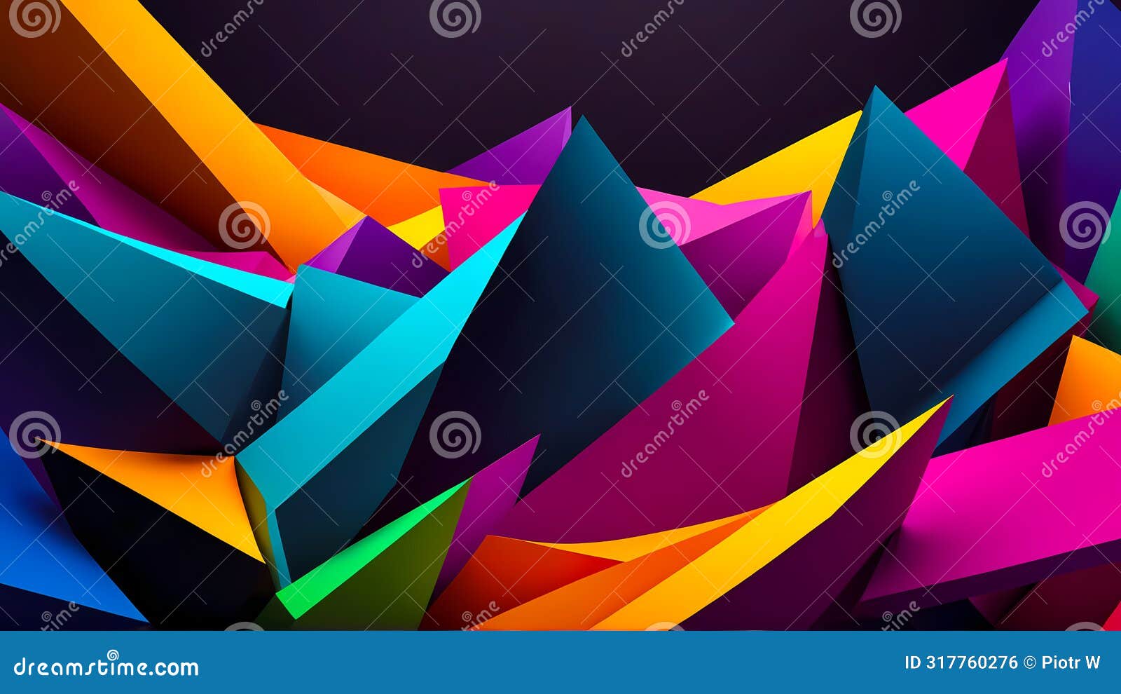 3d Abstract Vivid Colorful 8k Background Shapes Wallpaper Desktop Pc ...