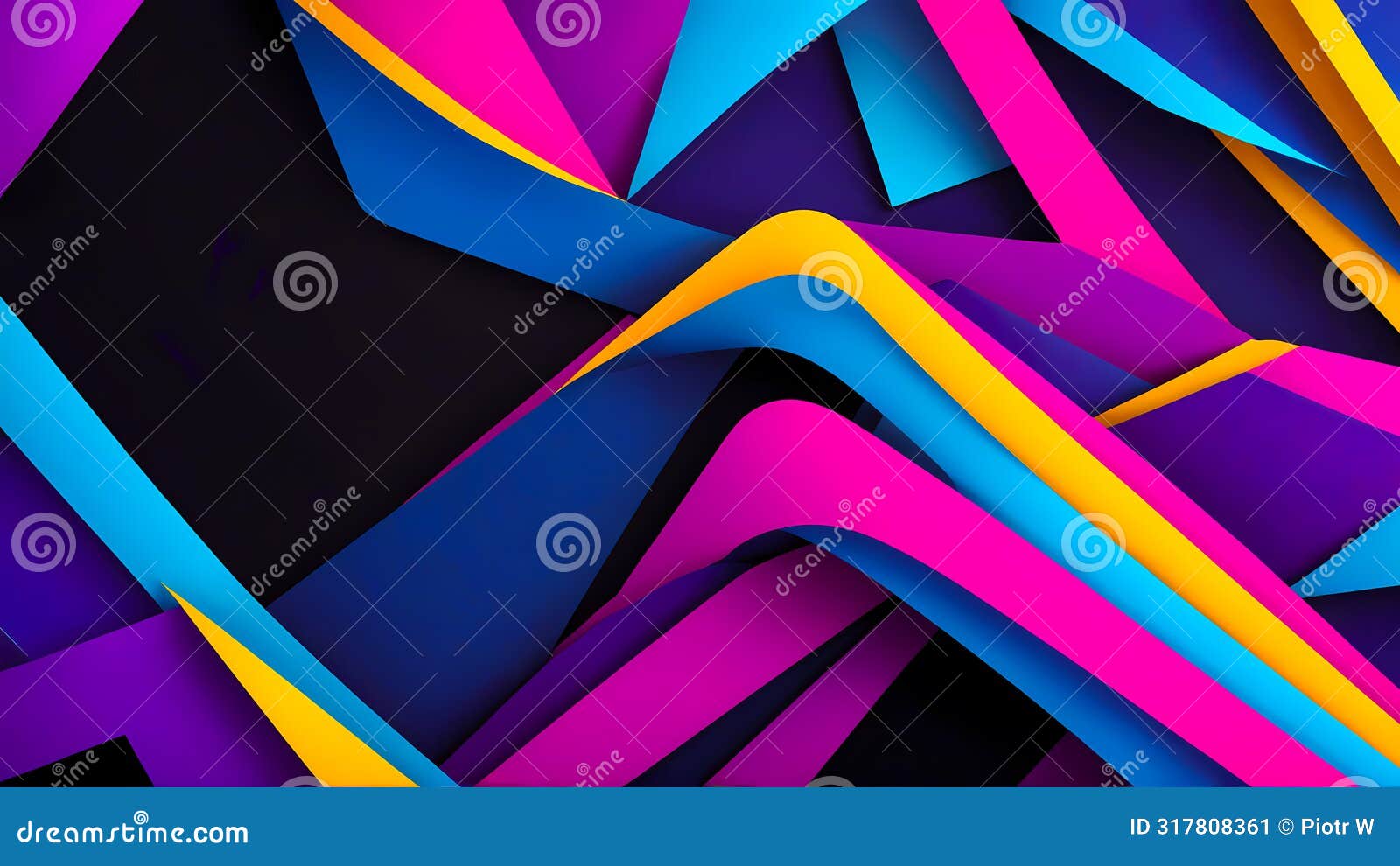 3d Abstract Vivid Colorful 8k Background Shapes Wallpaper Desktop Pc ...