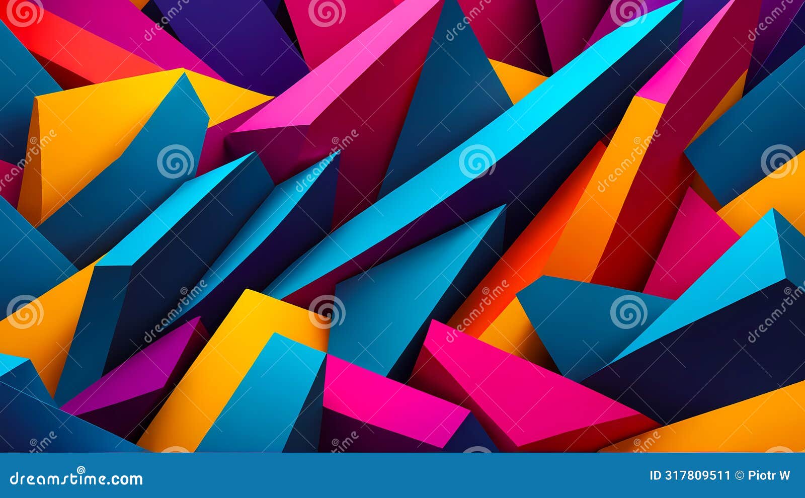 3d Abstract Vivid Colorful 8k Background Shapes Wallpaper Desktop Pc ...