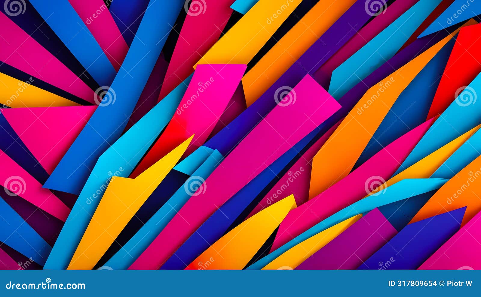 3d Abstract Vivid Colorful 8k Background Shapes Wallpaper Desktop Pc ...