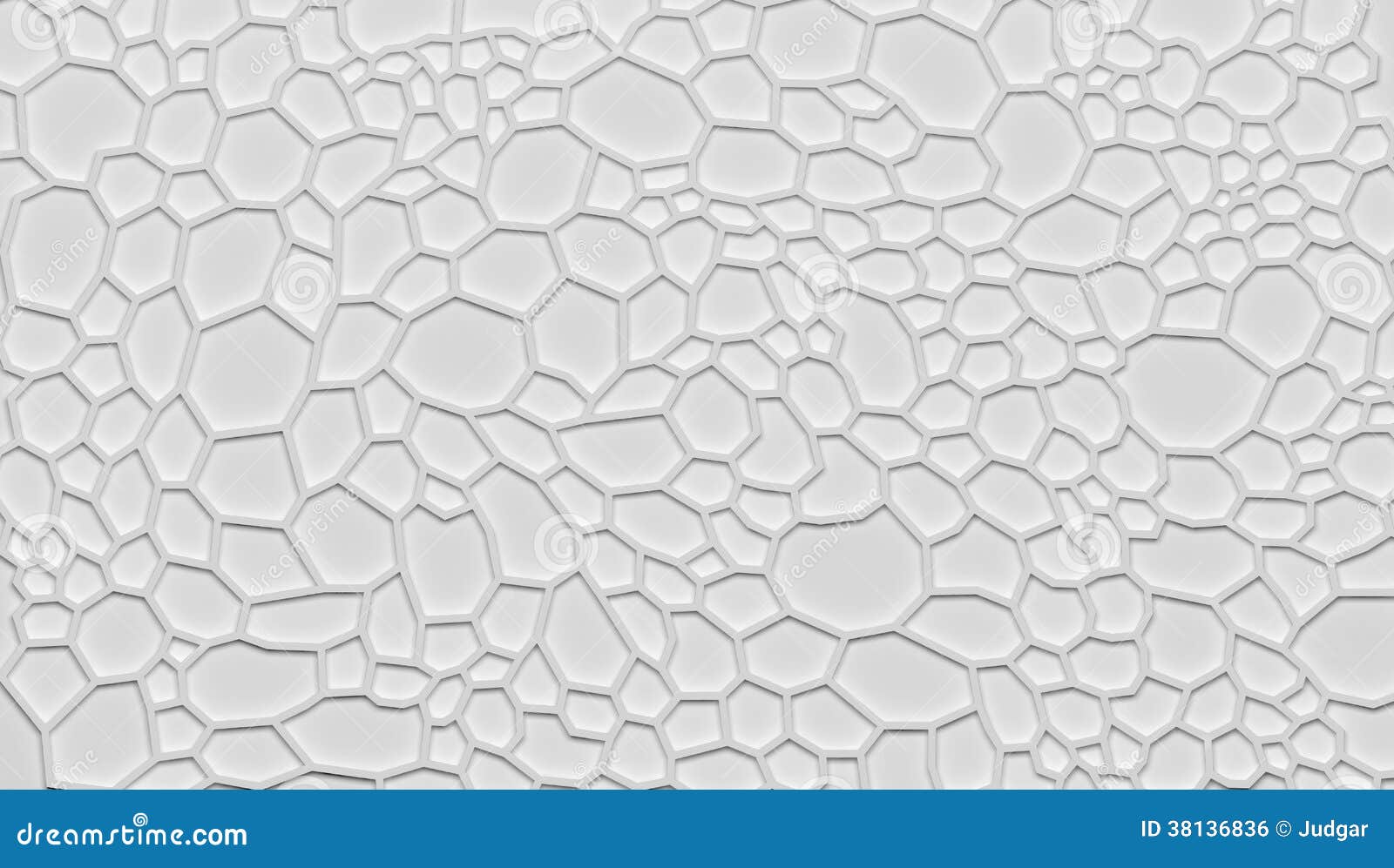 3d Abstract White Background With Three-dimensional Framework With ...