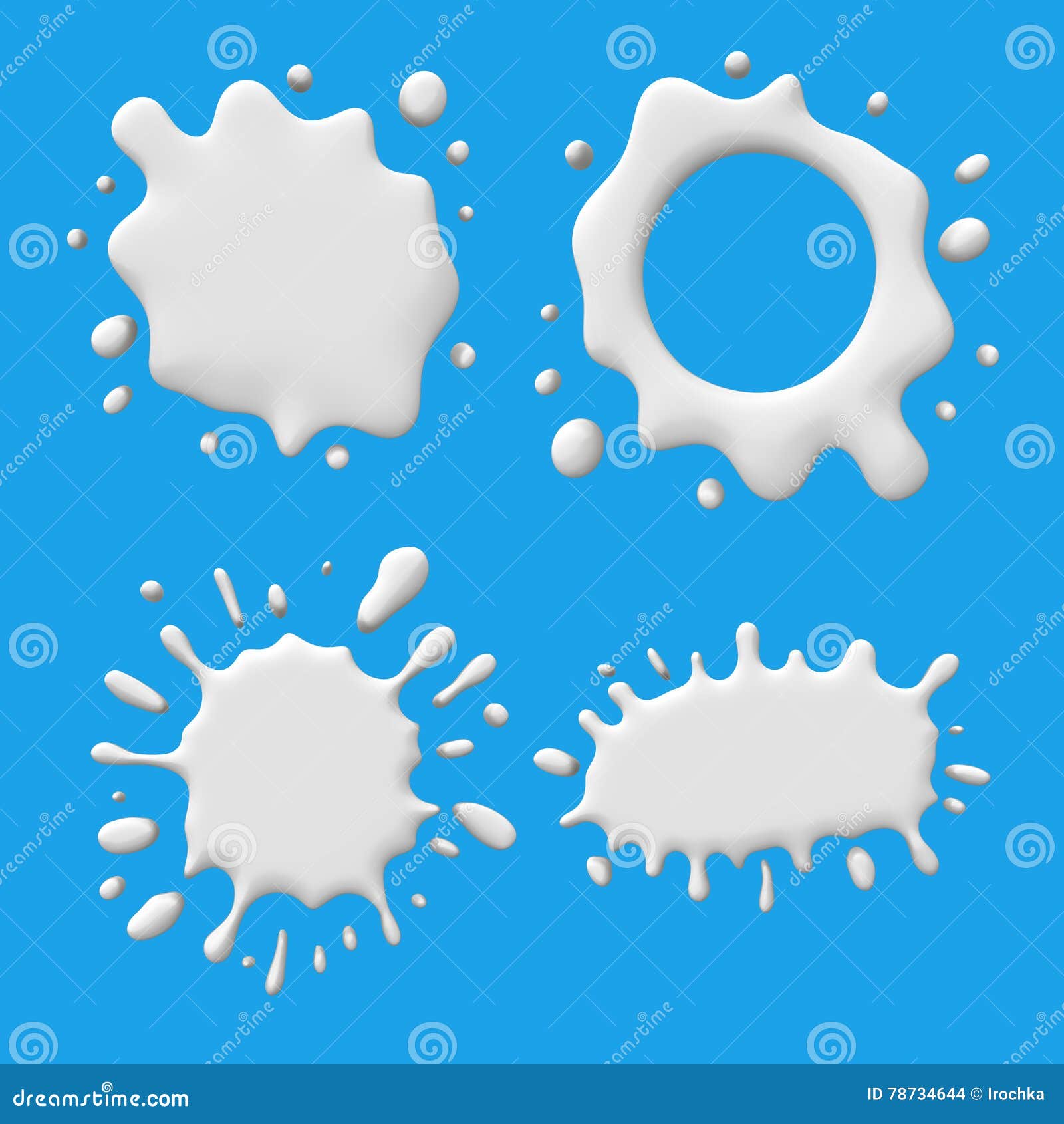 Liquid Milk Chocolate Seamless Texture. Chocolate Realistic Repeat ...