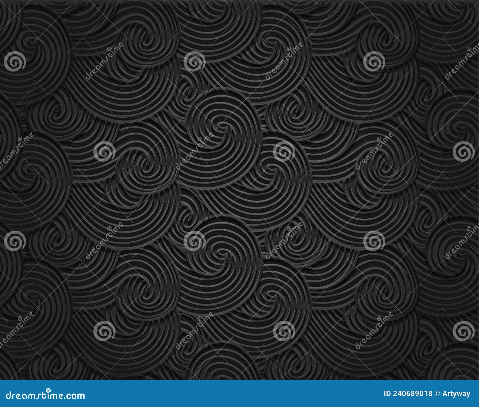 3D Abstract Wind Texture, Sea, Ocean Waves Background. Dense Clouds ...