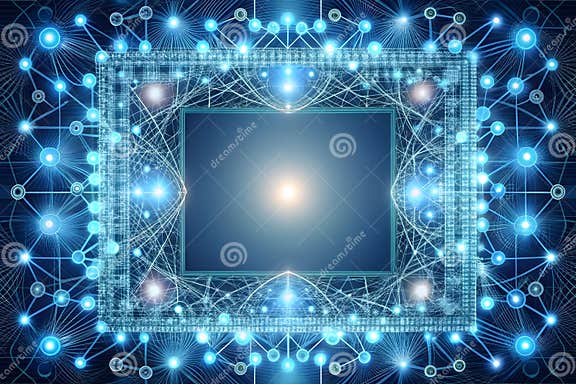 3D AI Driven Quantum Computing Frame Concept As a Minimalistic Border Frame with Quantum ...