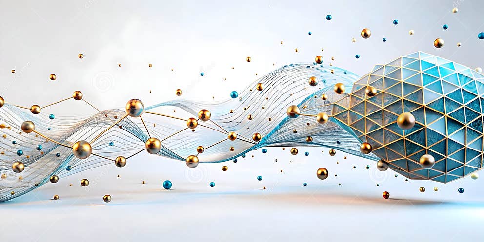 3d Ai Powered Algorithmic Flow Vector Concept As A Clean Abstract Depicting Algorithmic Flow