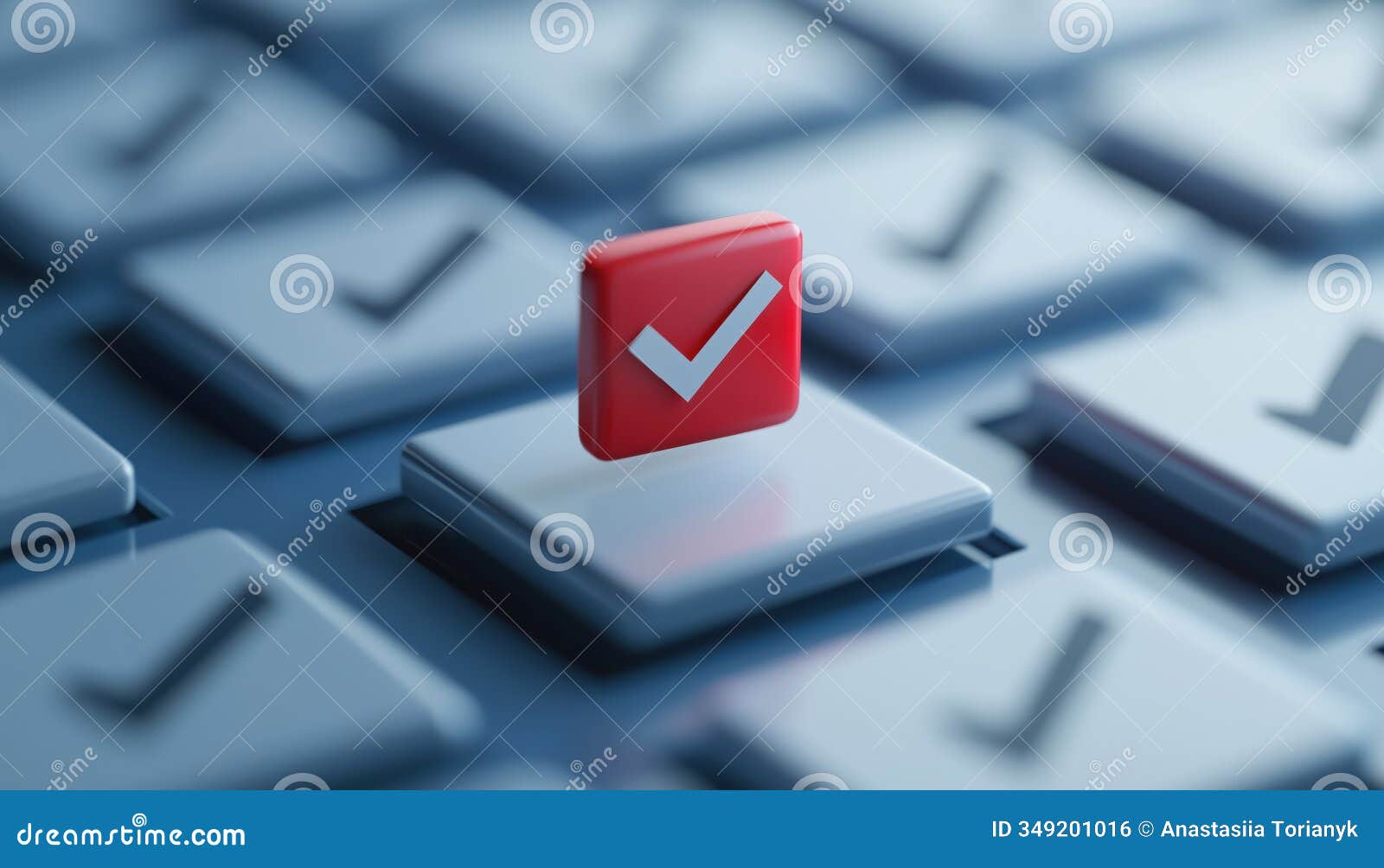 3d Alert Notification Feature with Negative Check List Button ...