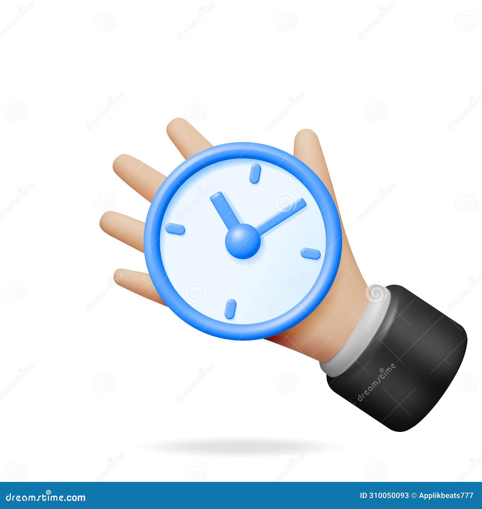 Analog Chronometer Timer Counter Stopwatch Cartoon Vector