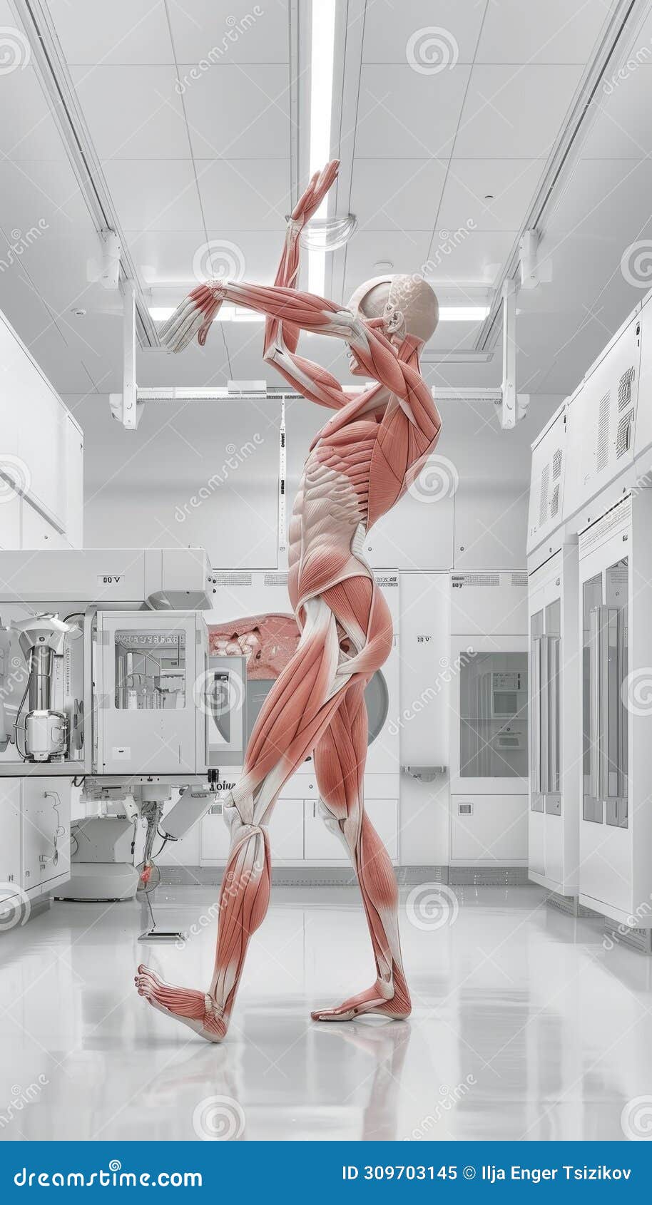 3d Anatomical Model of Human Musculature Stretching in Clinical ...