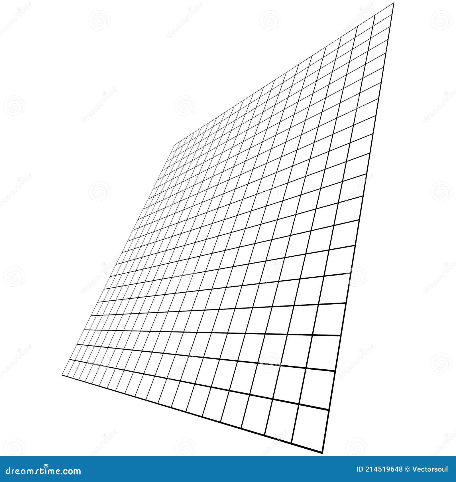 3d Angled Squared, Checkered Planes in Perspective Stock Vector ...