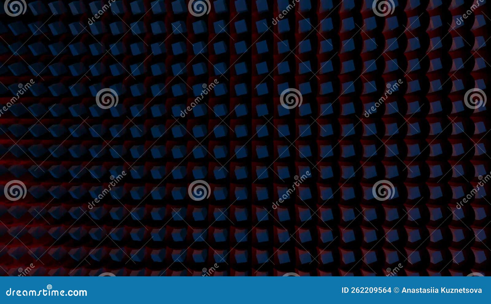3D Animated Background Made by Red and Blue Boxes Stock Footage - Video ...