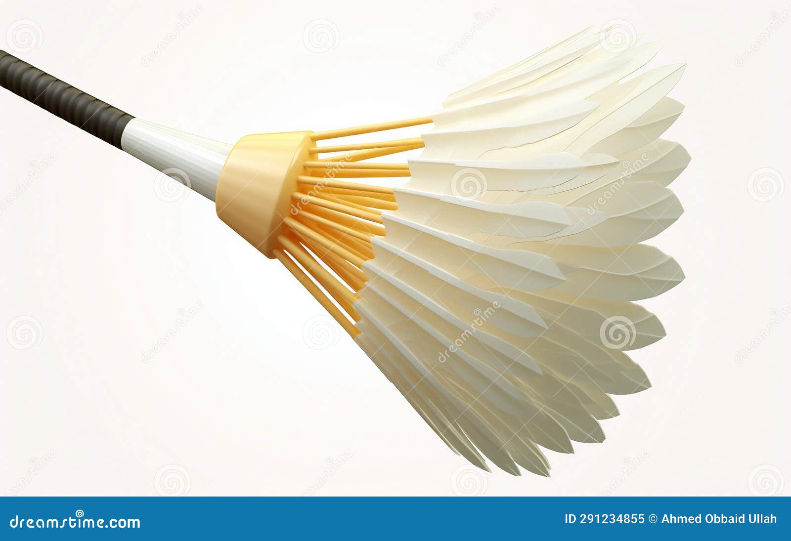 3D Animated Shuttlecock. Generative by Ai Stock Illustration ...