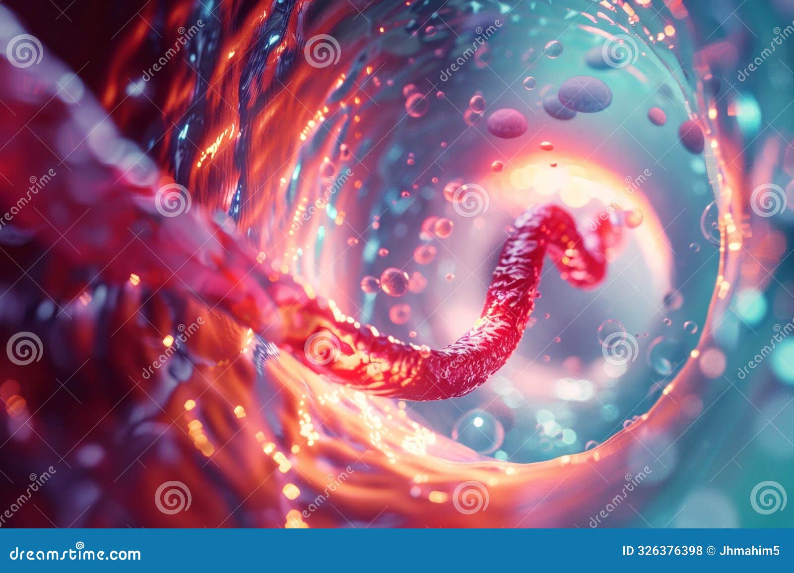 3D Animated Visualization of the Flushing Effect of HDL Cholesterol on ...