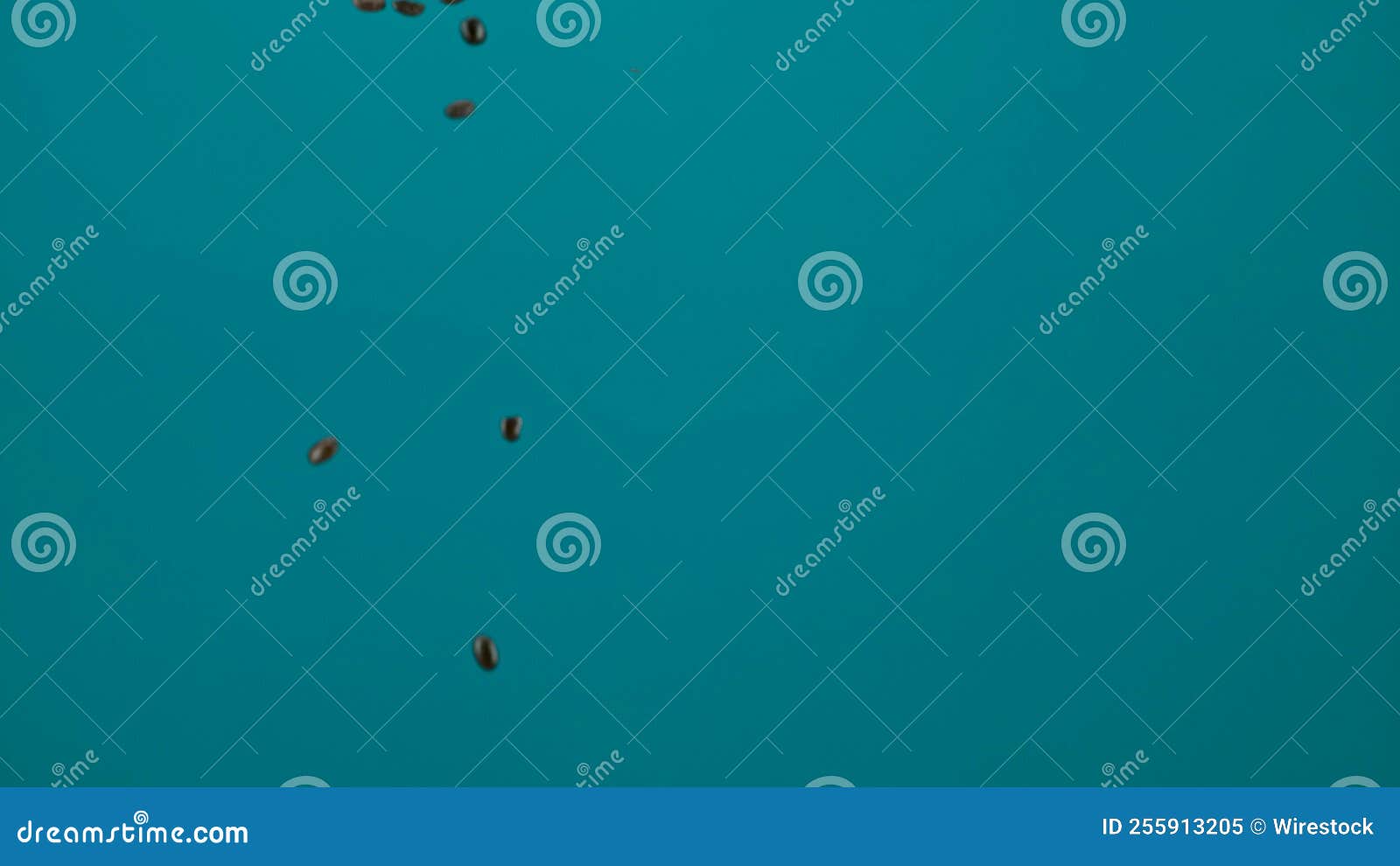 3D Animation of Coffee Beans Falling Down from Above Stock Video ...