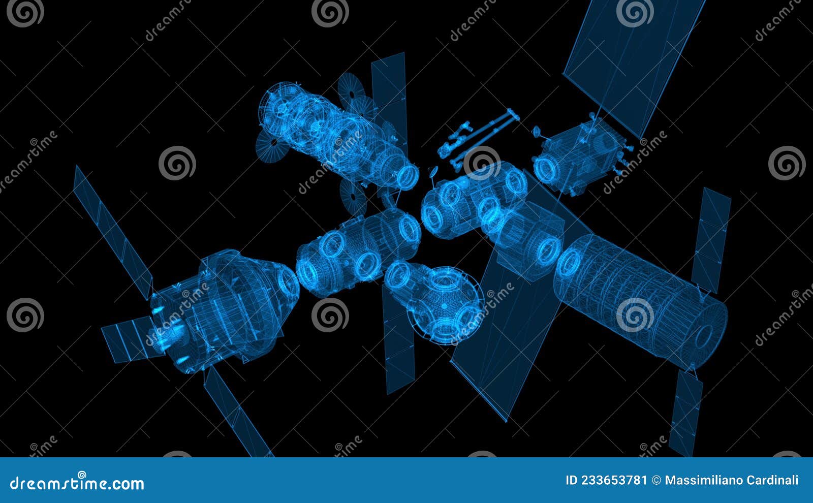 NASA Gateway Module -outline Stock Video - Video of journey, discovery ...