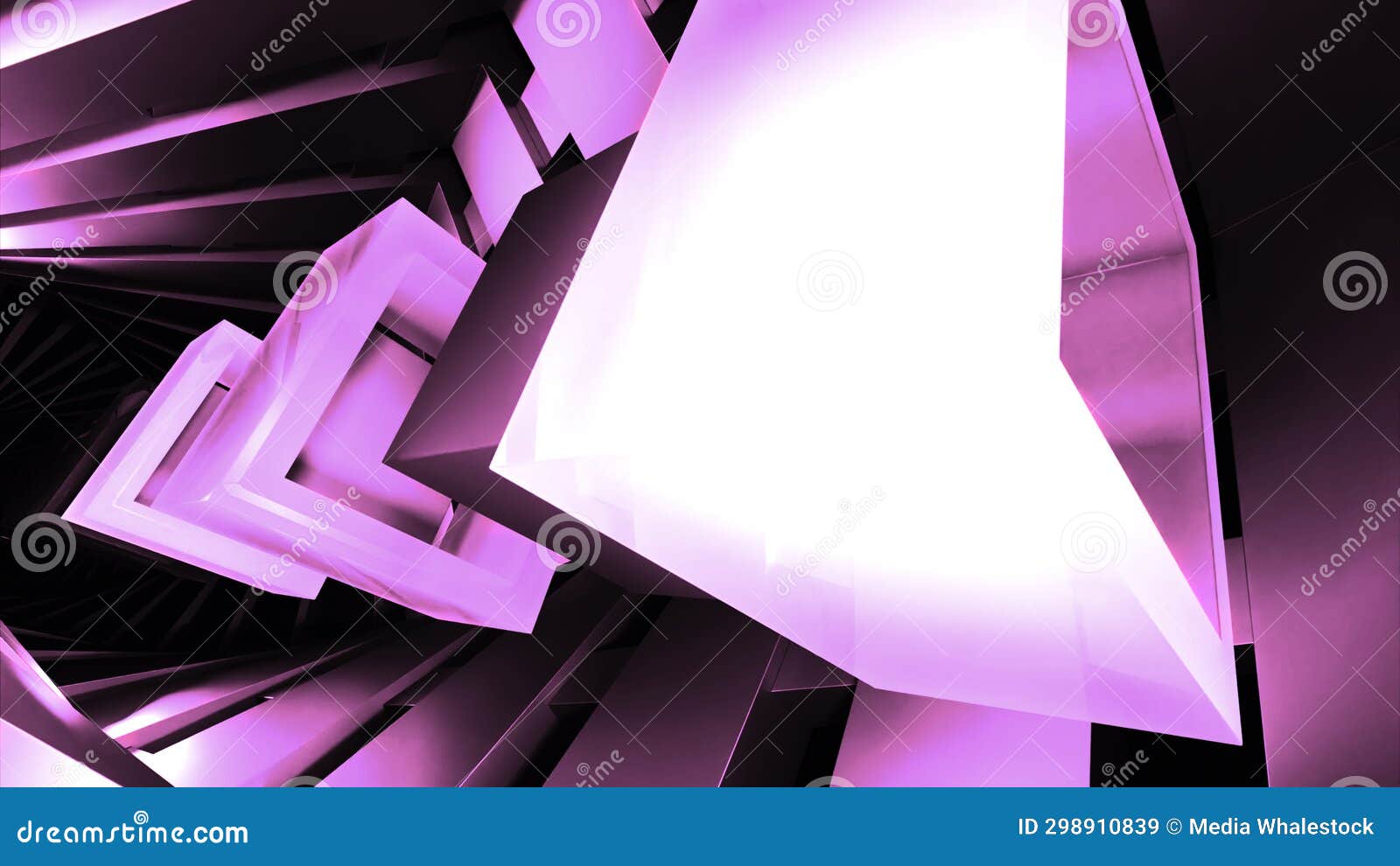 3D Animation of Moving Squares with Frames. Design. Cubic Animation ...
