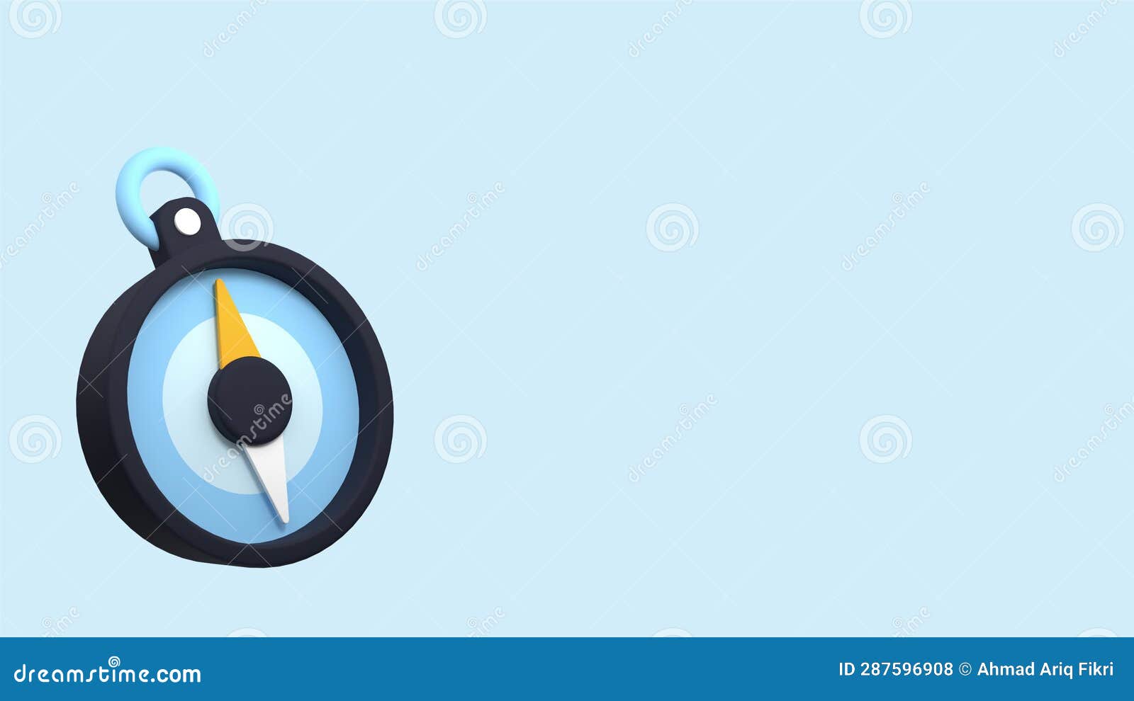 3D Animation of Navigational Compass. Compass 3d Render Icon ...