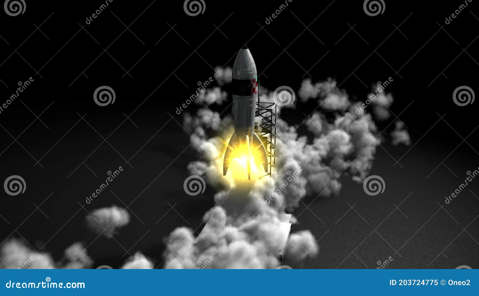 3d Animation, Rocket Launching Stock Video - Video of launch, nuclear ...