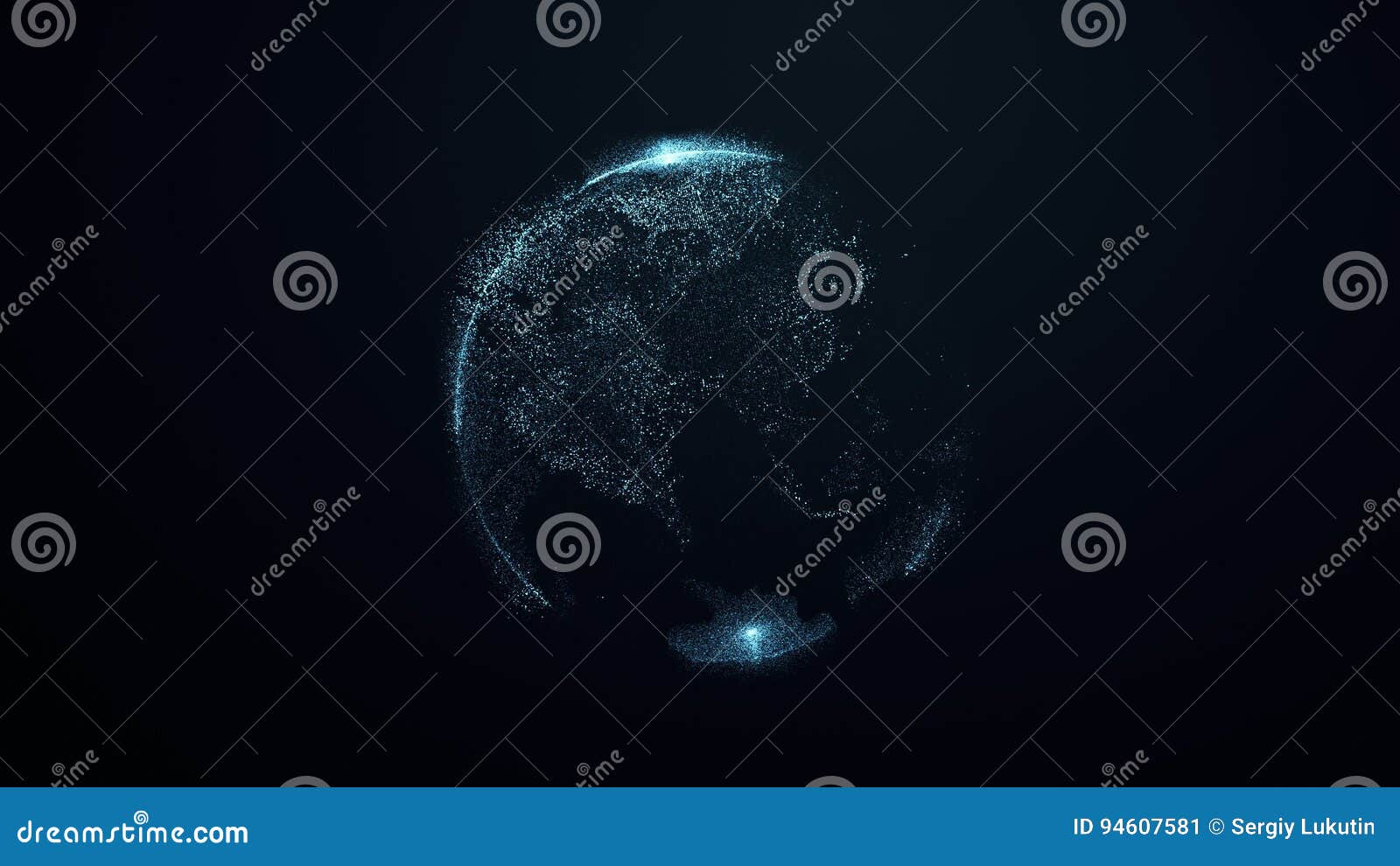 3D Animation of Spinning Globe of the Earth Planet Stock Video - Video ...