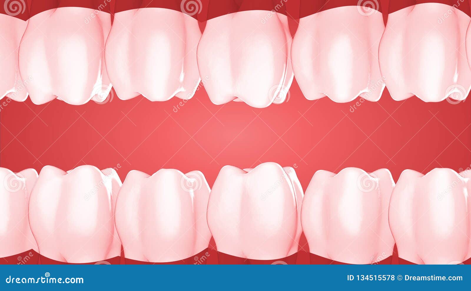 3d Animation of Teeth in Mouth. Loop, Alpha Channel. Stock Footage ...
