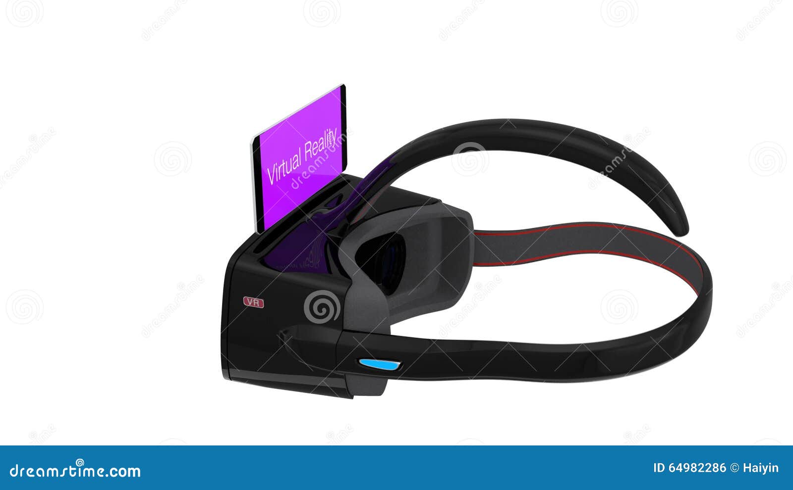 3D animation of VR headset stock footage. Video of mask - 64982286