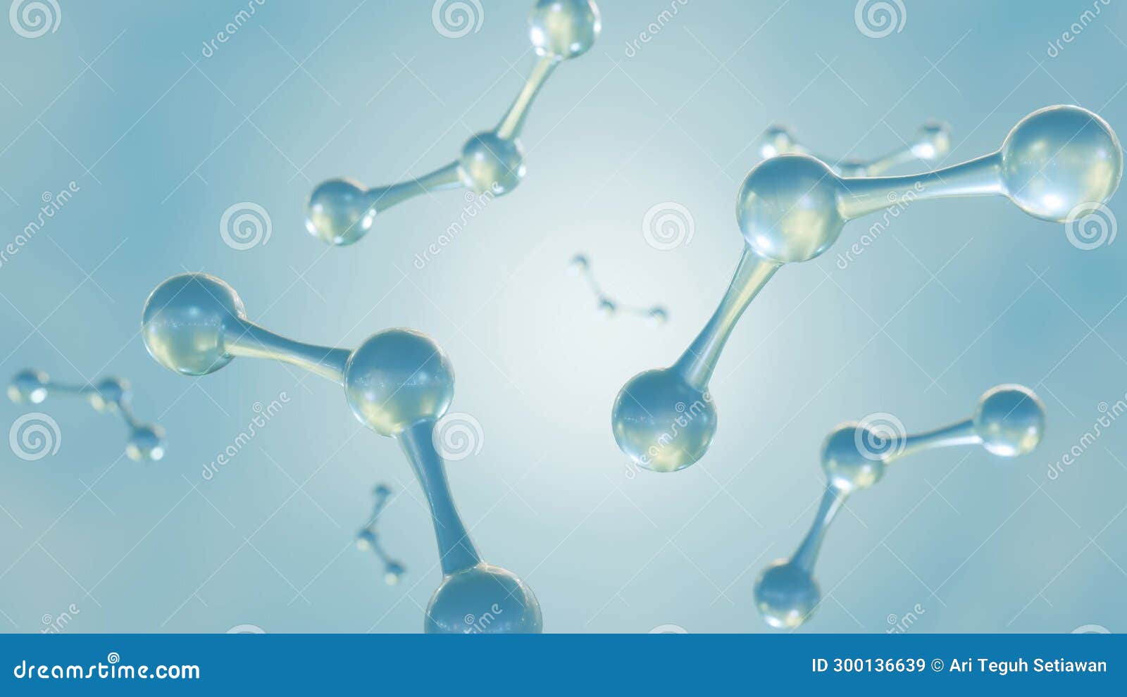 3D Animation of Water or an H2O Molecule Stock Video - Video of ...