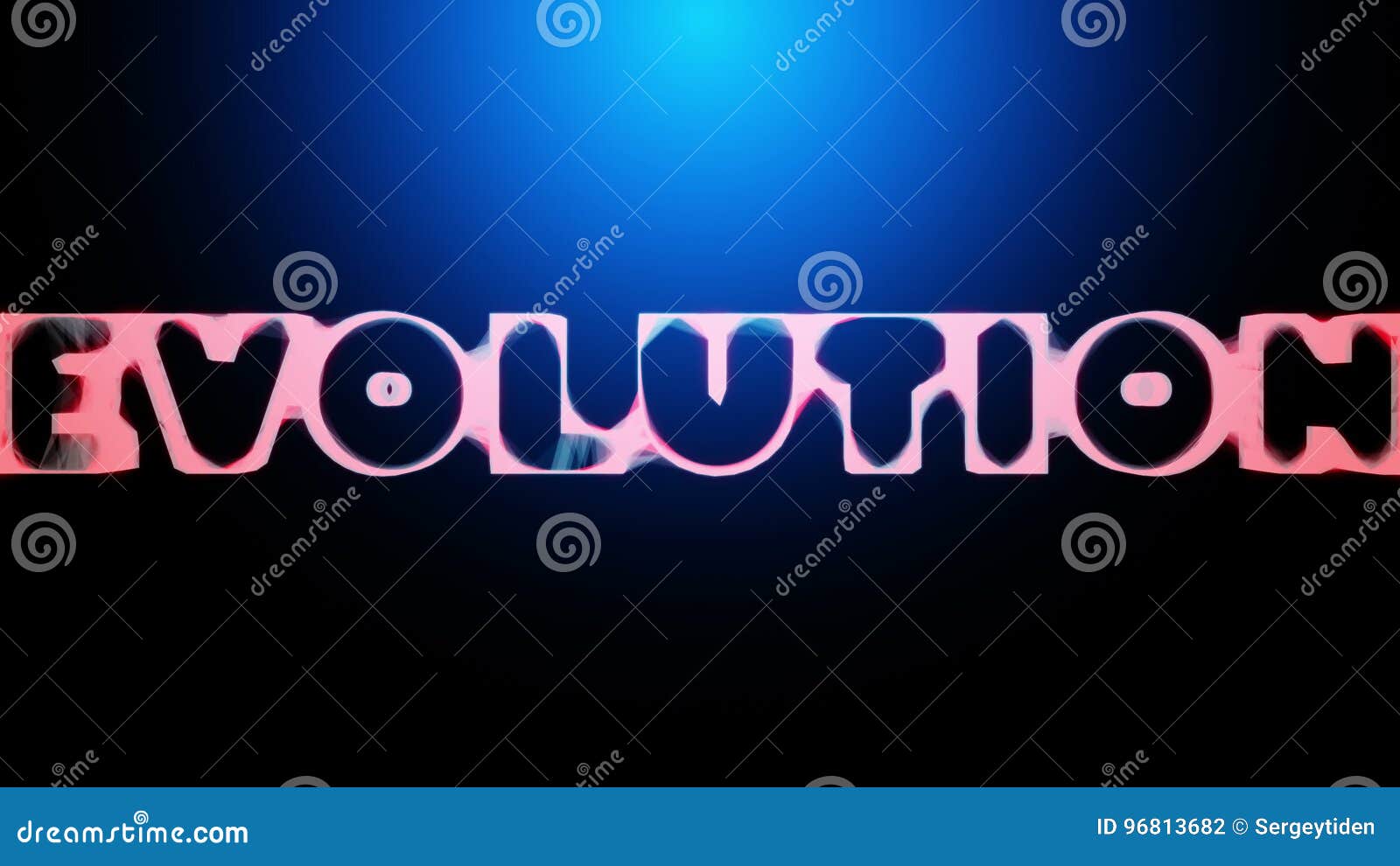 3D Animation of a Word Evolution Revealing from an Abstract Network ...