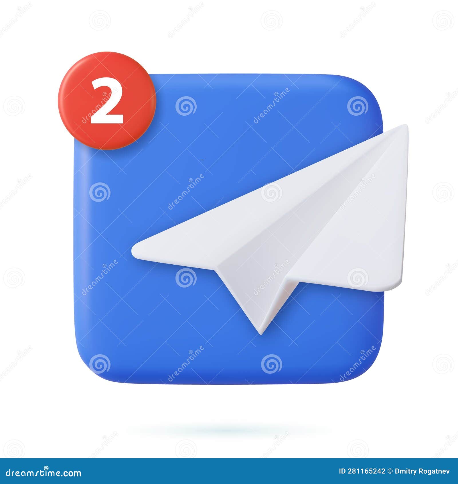 3d app icon symbols. stock vector. Illustration of blue - 281165242