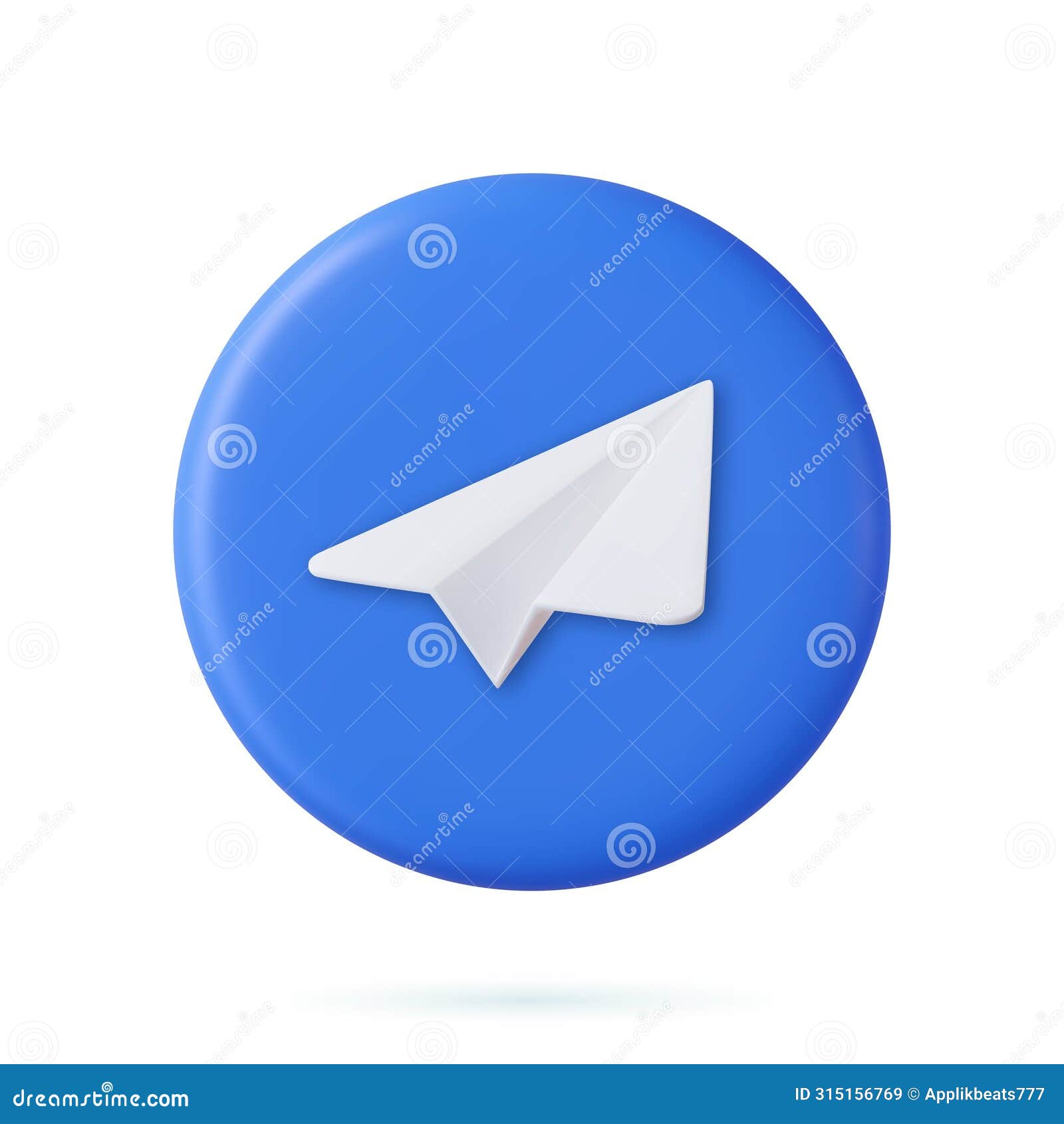 3d app icon symbols stock vector. Illustration of send - 315156769