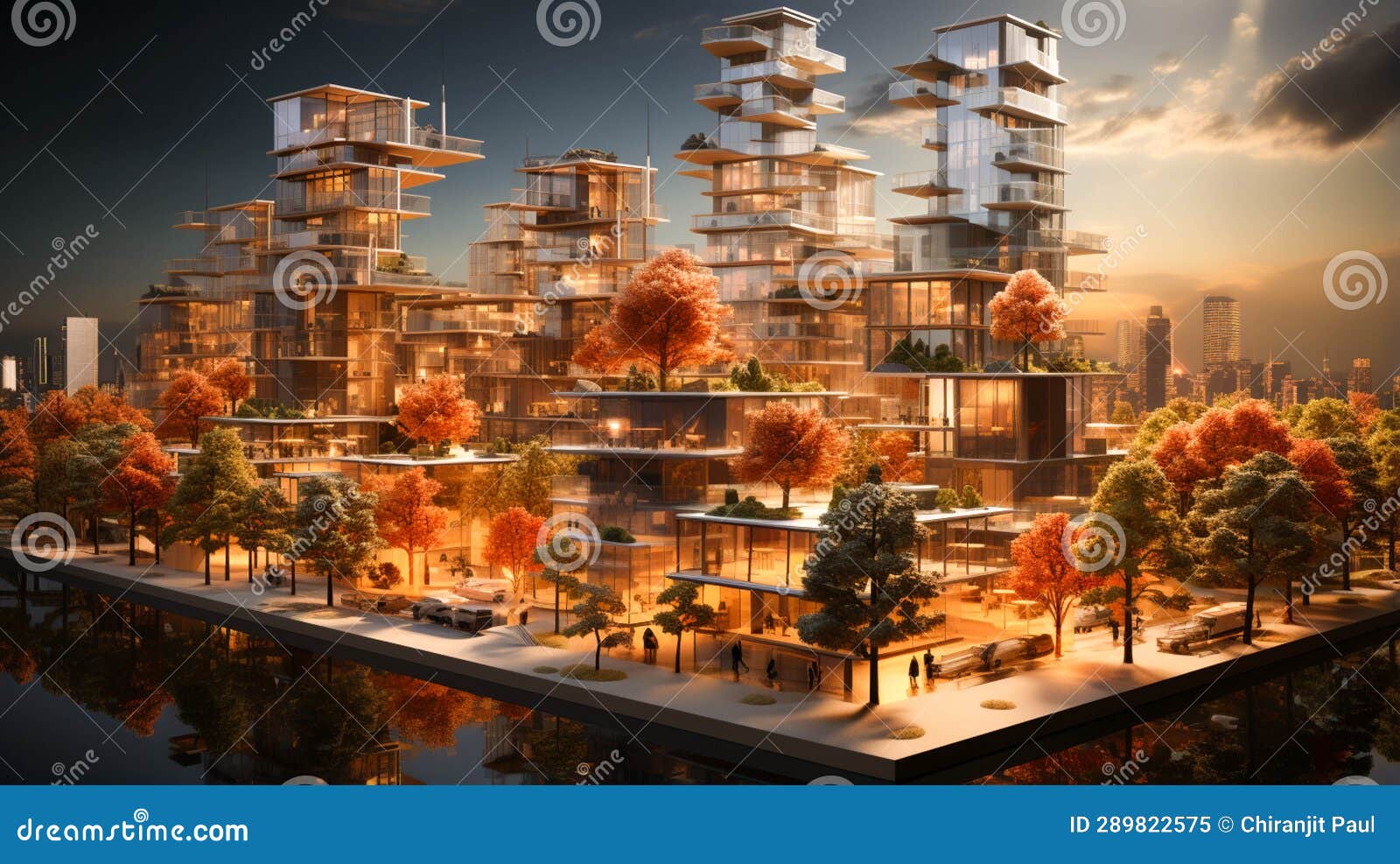 3d Architecture Design and Building Model for Urban Project Stock ...