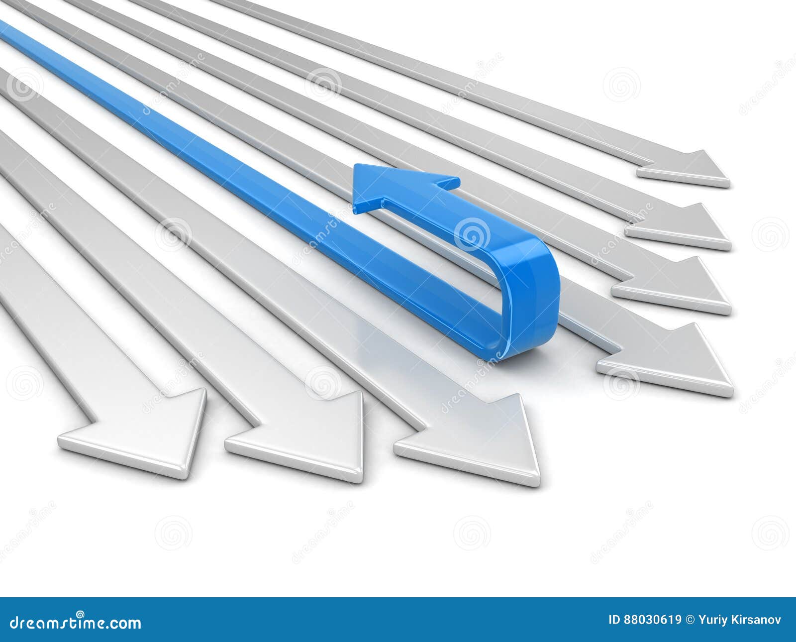 3d Arrow back stock illustration. Illustration of forward - 88030619