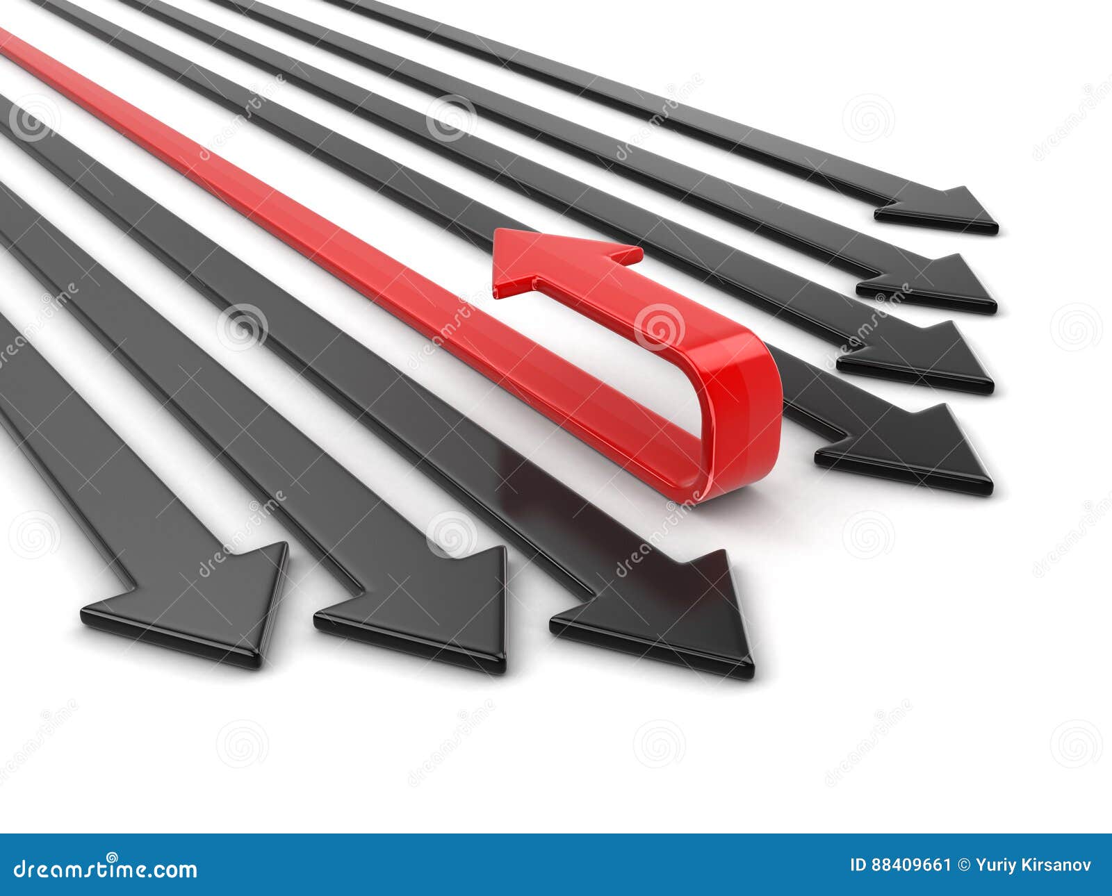 3d Arrow back stock illustration. Illustration of geometric - 88409661